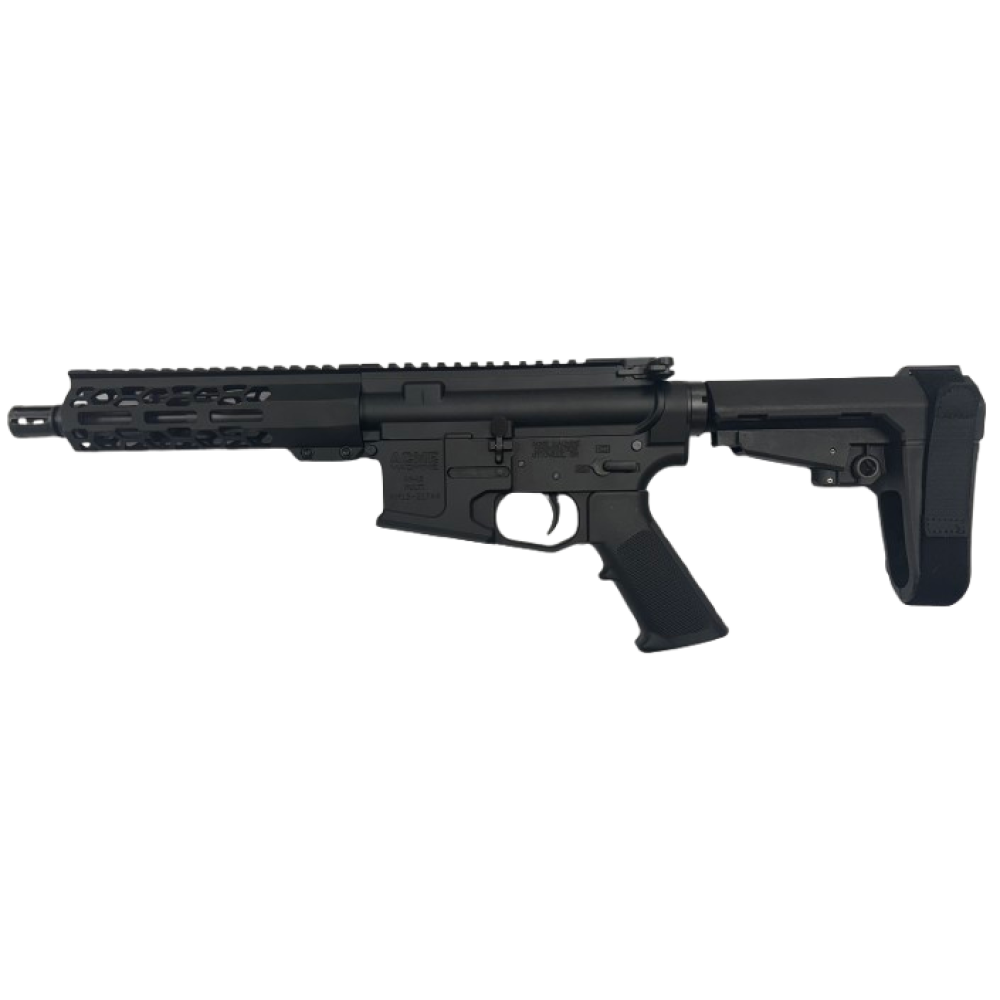 ACME Machine AM-15 5.56 NATO Nitride BLK Pistol 25227 | Towers Armory