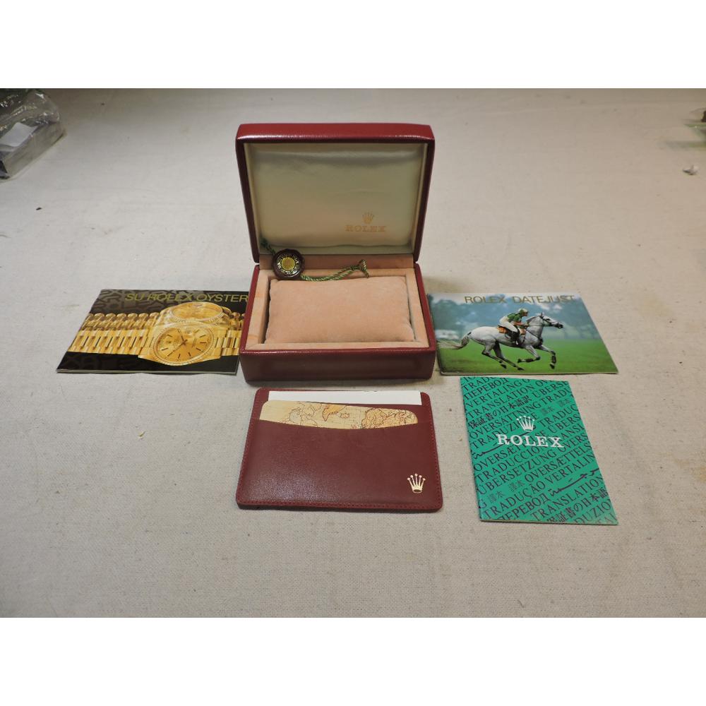 Rolex Red Ladies Watch Box