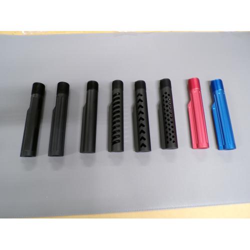 DPMS PLATFORM MIL-SPEC SKELETONIZED BUFFER TUBE, ARROW PATTERN BLACK