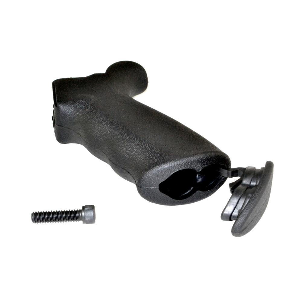AR Rubberized Rear Pistol Grip Black-CLEARANCE
