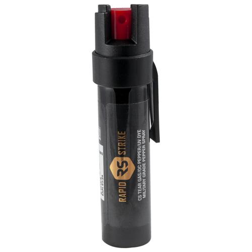 RAPID STRIKE CS TEAR GAS OC PEPPER SPRAY AND UV DYE STREAM 0.75 OZ