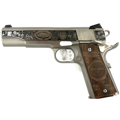 SPRINGFIELD ARMORY GARRISON 1911 45ACP 5" BLUED BOURBON EXCLUSIVE