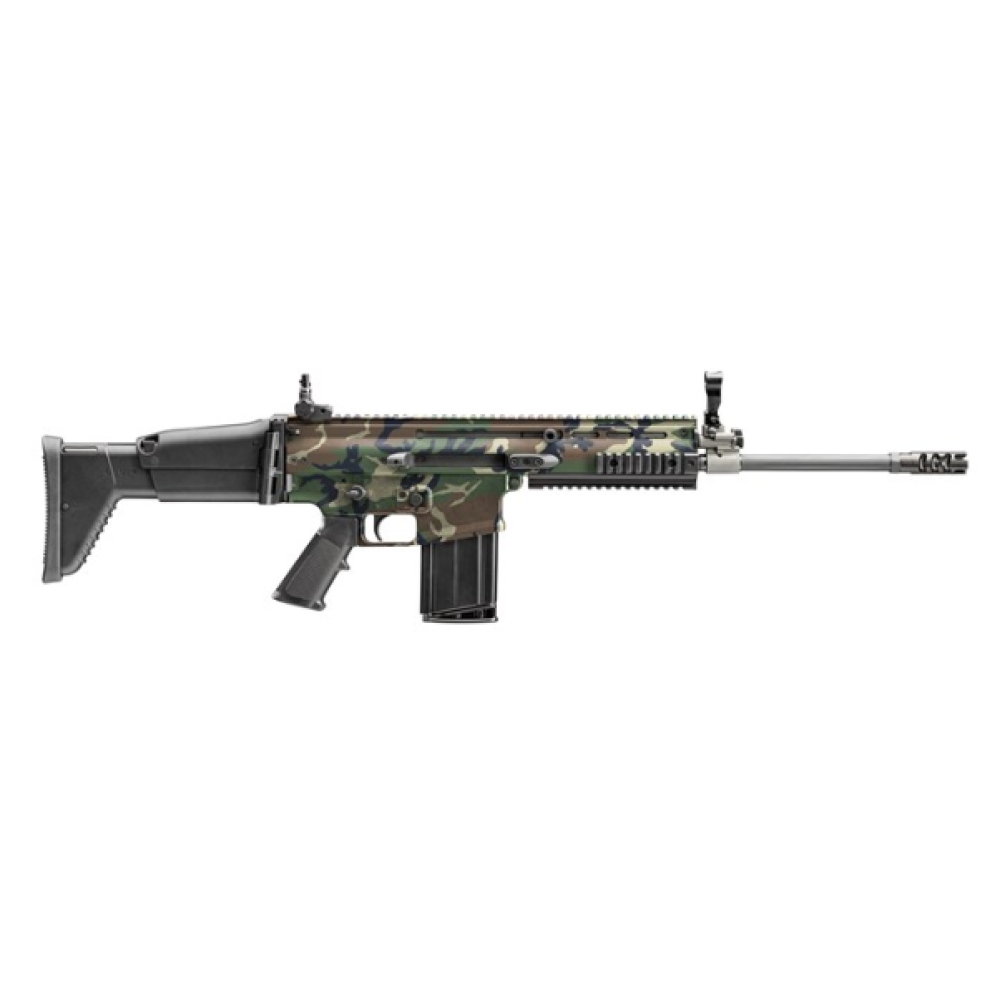 FN America SCAR 17S 308WIN WOODLAND 16"WOODLAND CAMO 7.62 x 51mm | 308 Win