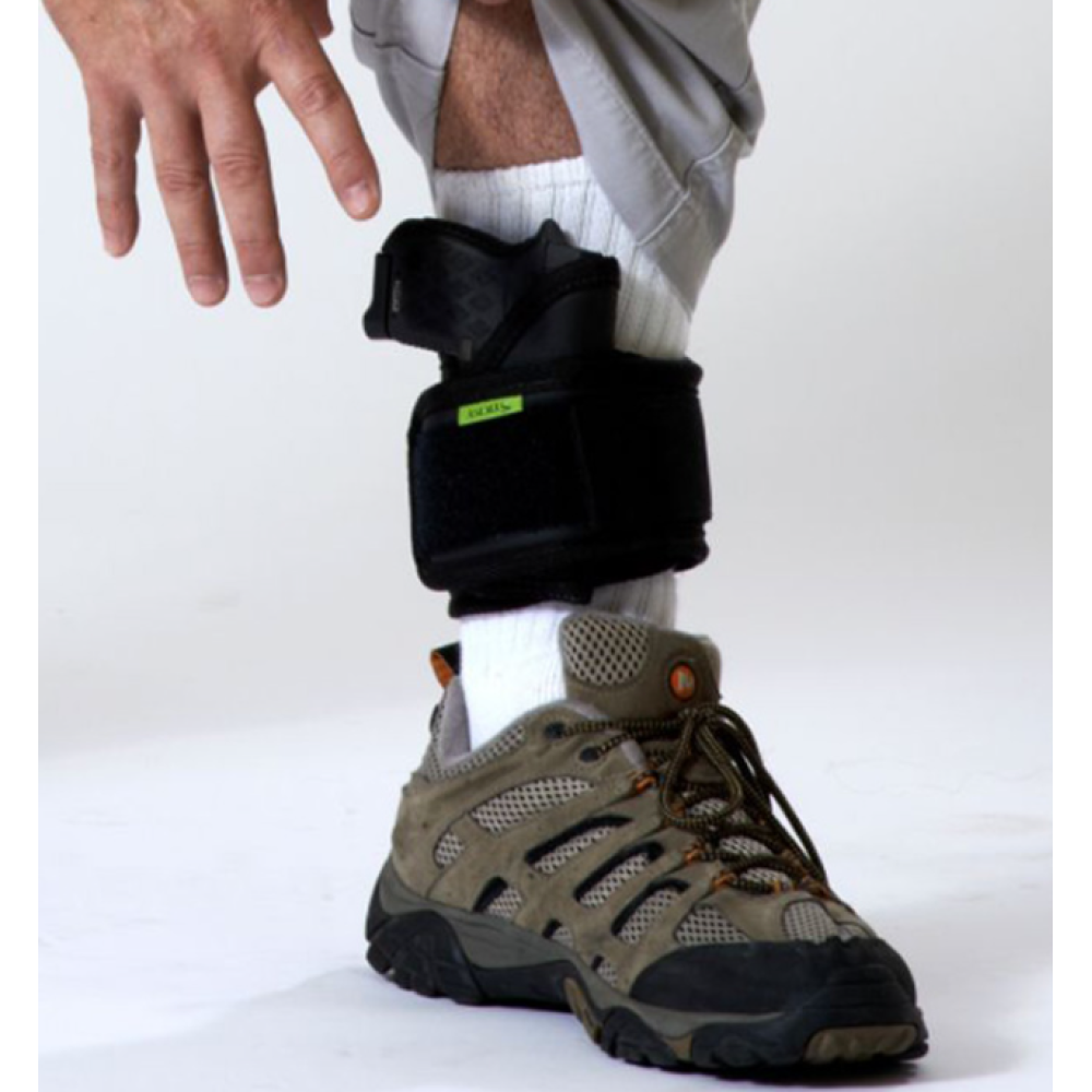 STICKY HOLSTERS AnkleBiter Leg Rig Wrap System, Black