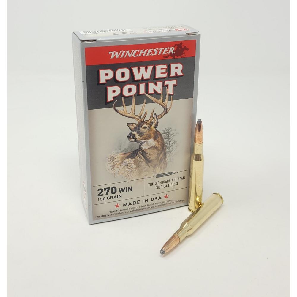 Winchester SUPER-X RIFLE .270 Winchester 150 grain Power-Point Brass