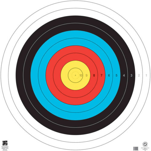 Maple Leaf Target Face