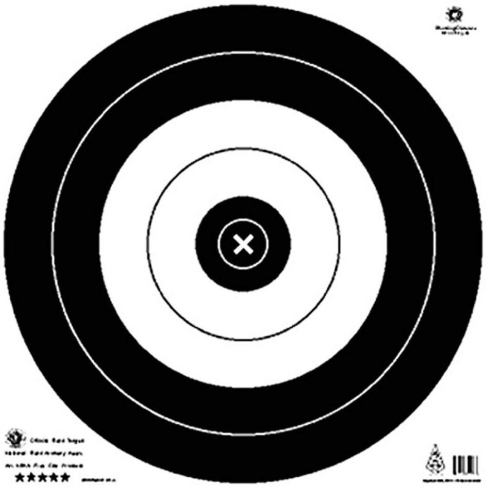 Maple Leaf Target Face