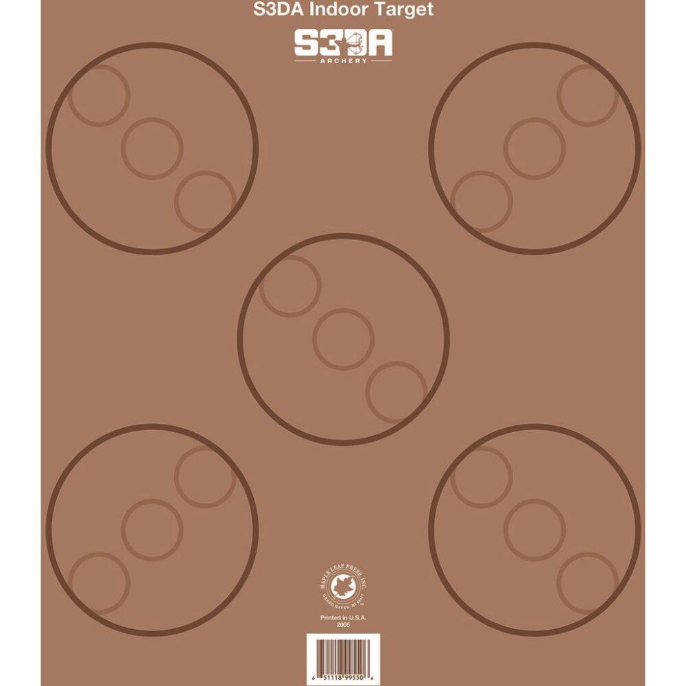 Maple Leaf S3DA 3D Target Face