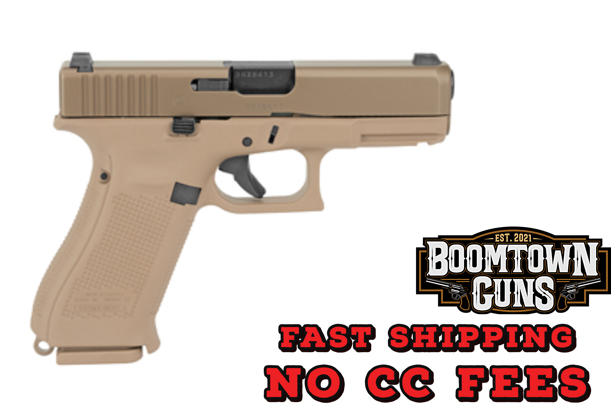 GLOCK 19X GEN 5 9MM FDE PX1950703 - Semi Auto Pistols at GunBroker.com ...