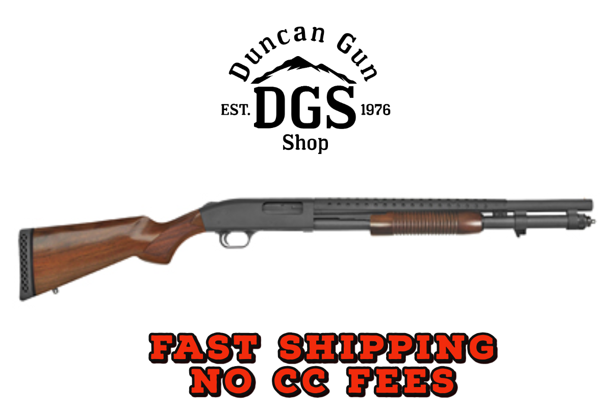 MOSSBERG 590 RETROGRADE 12GA 20" HEAVY BARREL 8RD 52150 - Pump Action ...