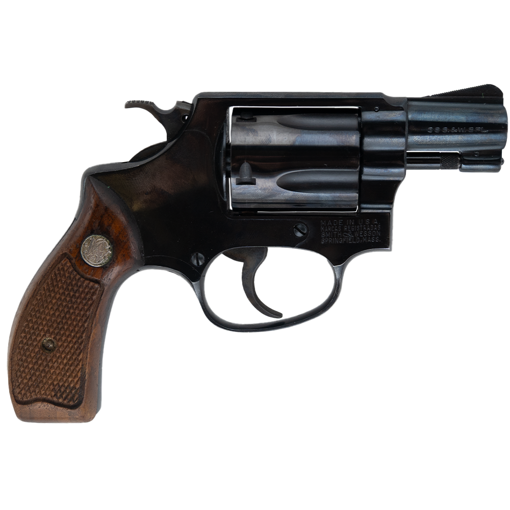 SMITH AND WESSON MODEL 36 NO DASH, MADE IN 1968, 38 SPECIAL