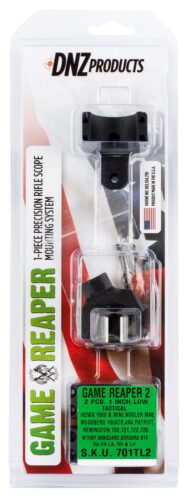 DNZ 701TL2 Game Reaper 2 Scope Mount/Ring Combo Matte Black 1 Howa