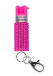 SABRE JEWELED SPRAY W/KEY RING PINK
