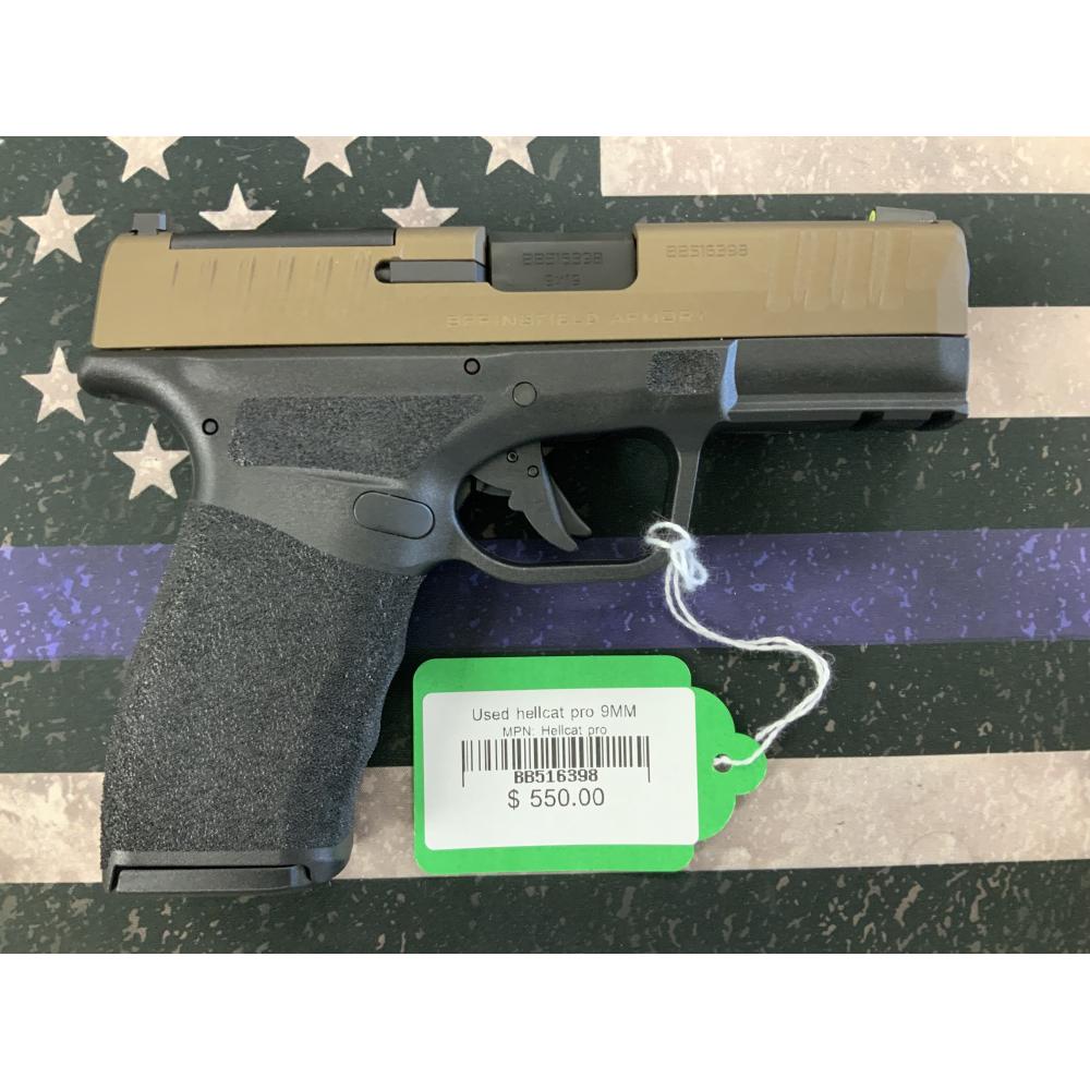 Used hellcat pro 9MM