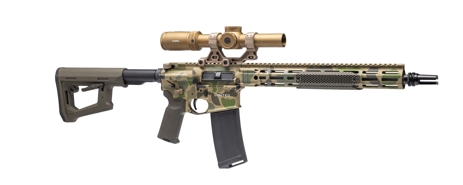 DANIEL DEFENSE DDM4 V7 SLW LIMITED PATHFINDER FROGSKIN CAMO 14.5 " BBL ...