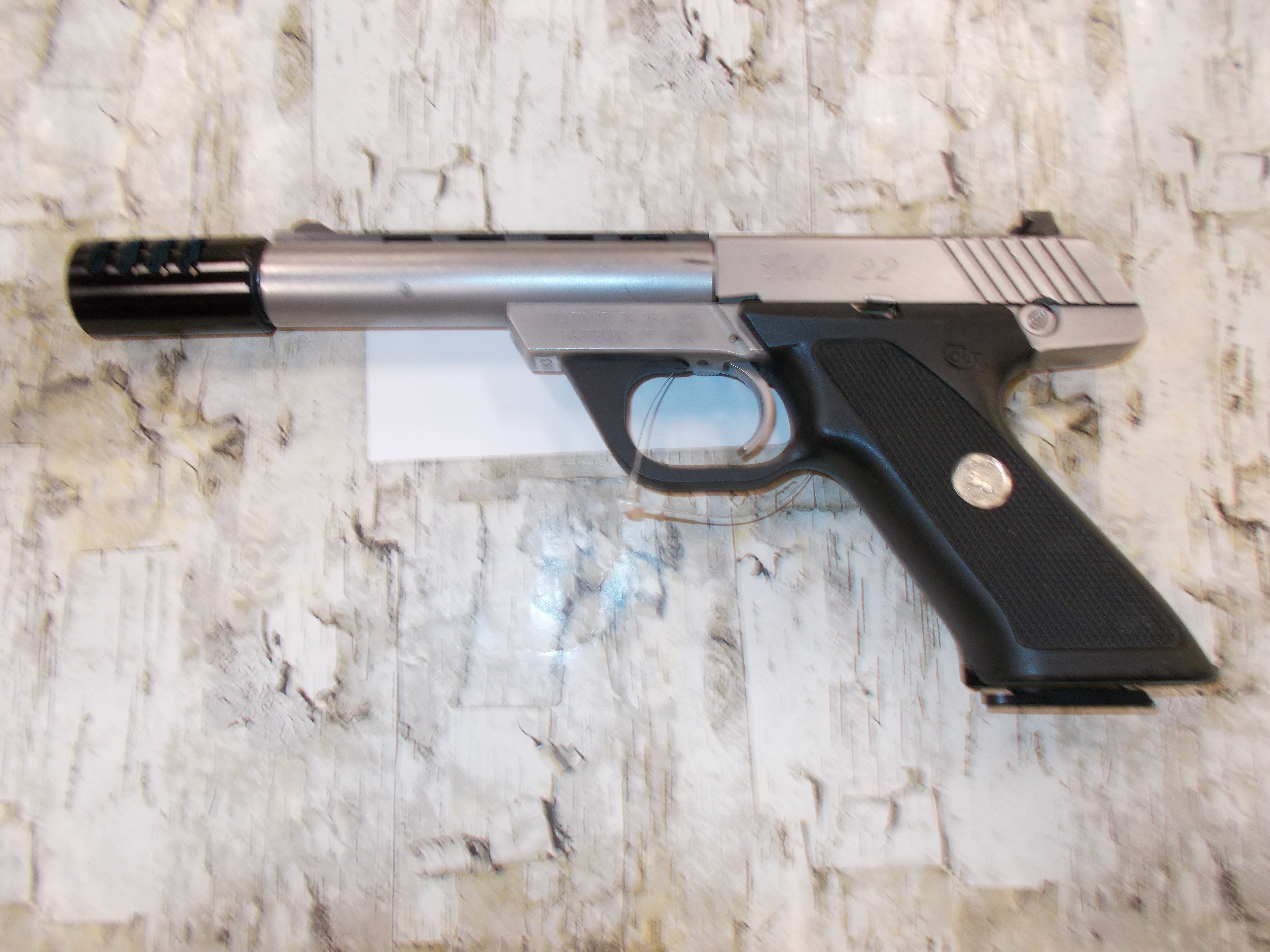 COLT CADET 22 PISTOL 22LR 5" BBL 1 MAG NO BOX W/ COMP ADDED - Semi Auto ...